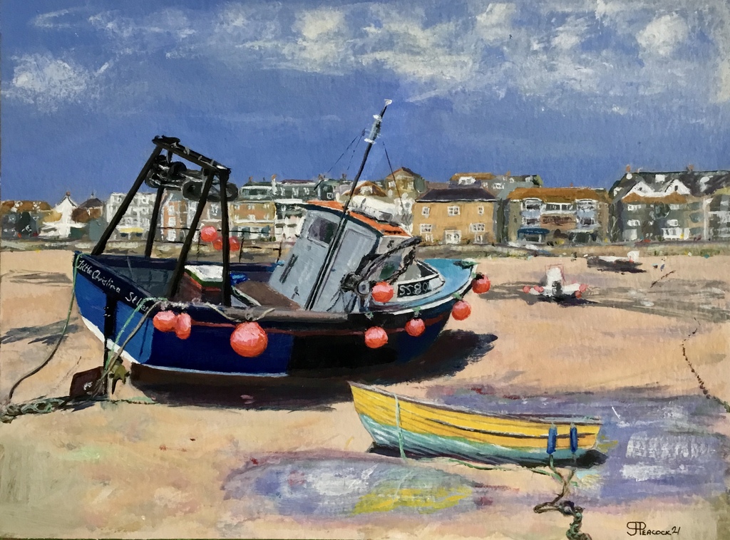 Original Art Of Cornwall's Coastline - By Artist Chris Peacock