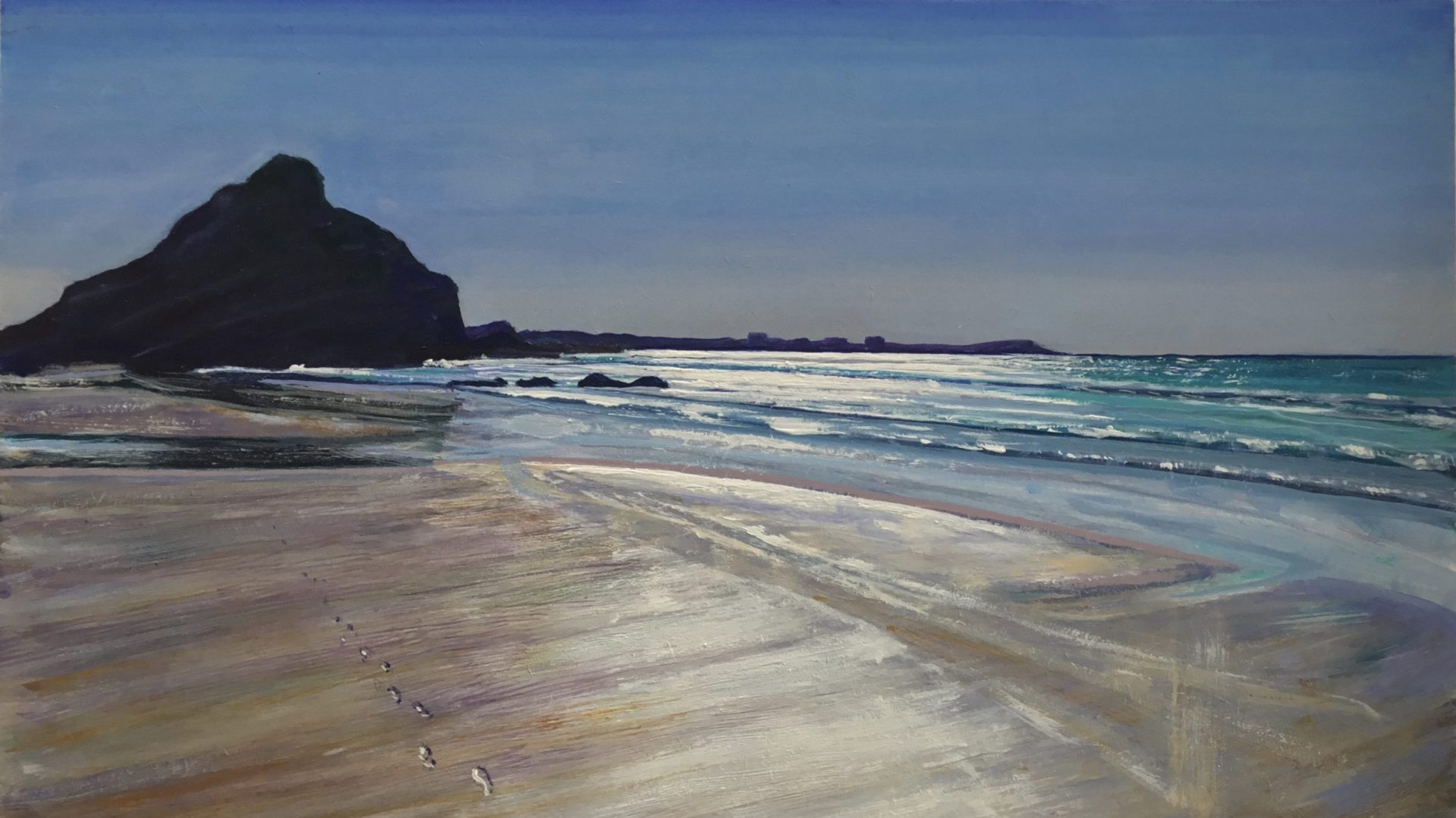 Original Art Of Cornwall's Coastline - By Artist Chris Peacock
